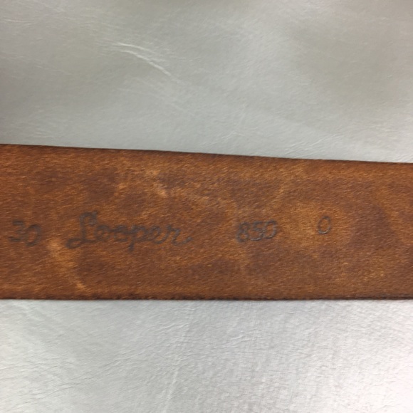 looper | Accessories | Looper Floral Tooled Leather Belt | Poshmark